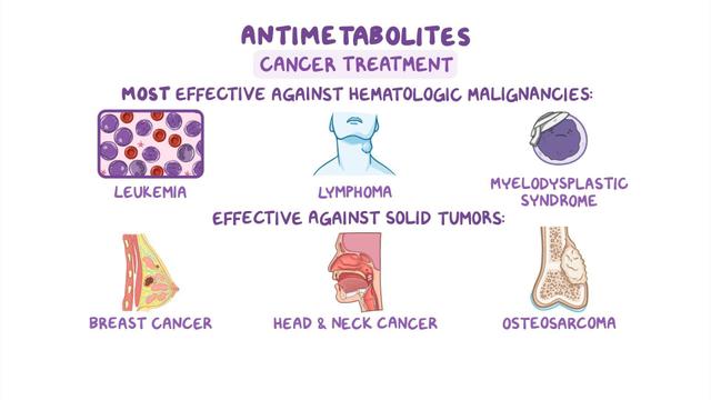 Antimetabolites: Nursing pharmacology: Video, Causes, & Meaning | Osmosis