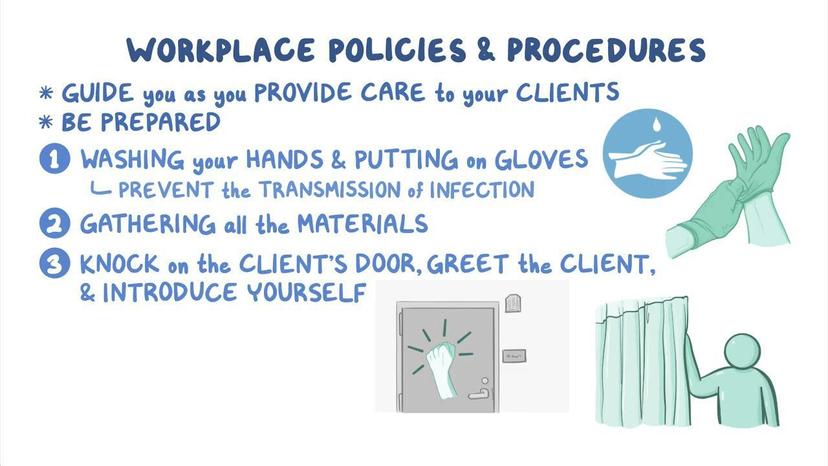 Workplace safety: Following workplace policies and procedures: Video ...