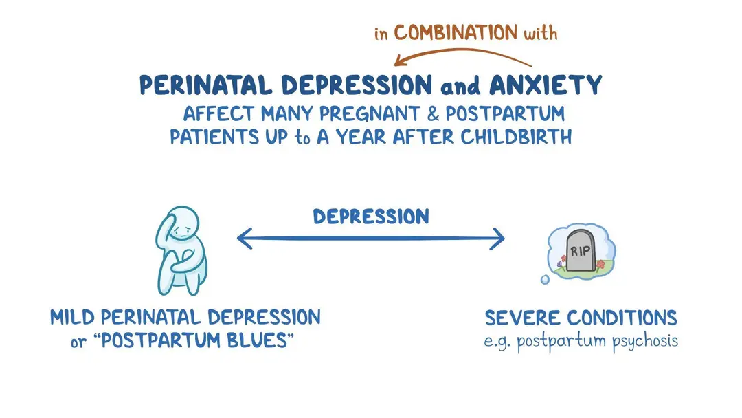 Perinatal depression and anxiety: Clinical sciences - Osmosis Video Library
