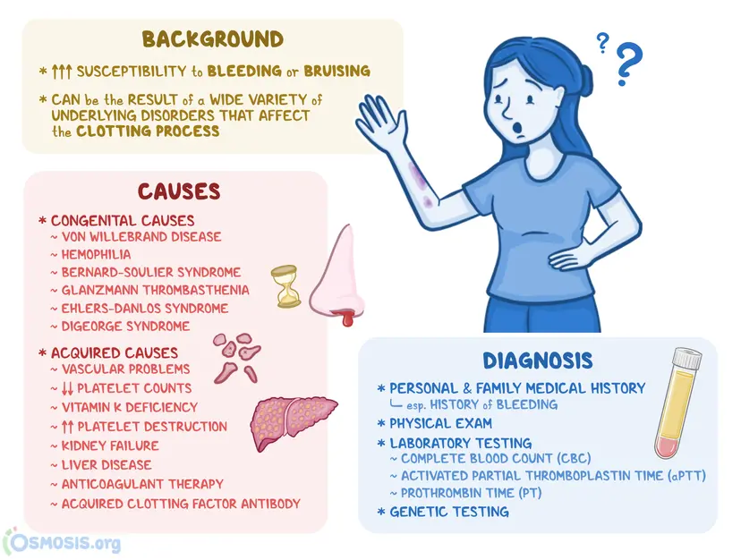 Bleeding Diathesis: What Is It, Causes, Symptoms, and More | Osmosis