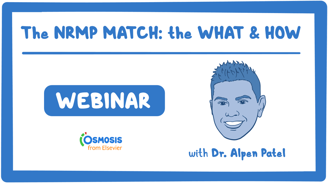 The NRMP Match: The What & How: Video | Osmosis